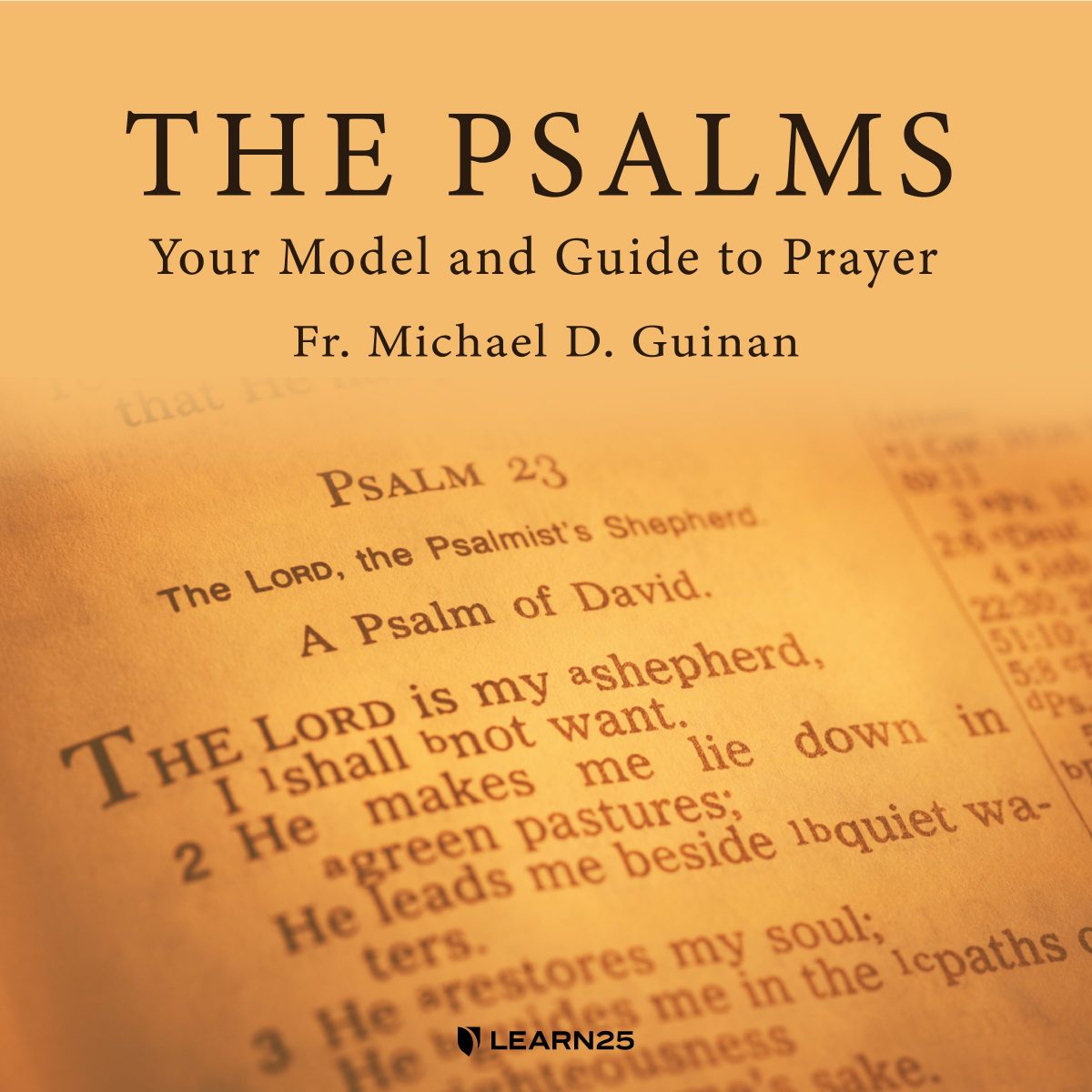 The Psalms: Your Model and Guide to Prayer | LEARN25